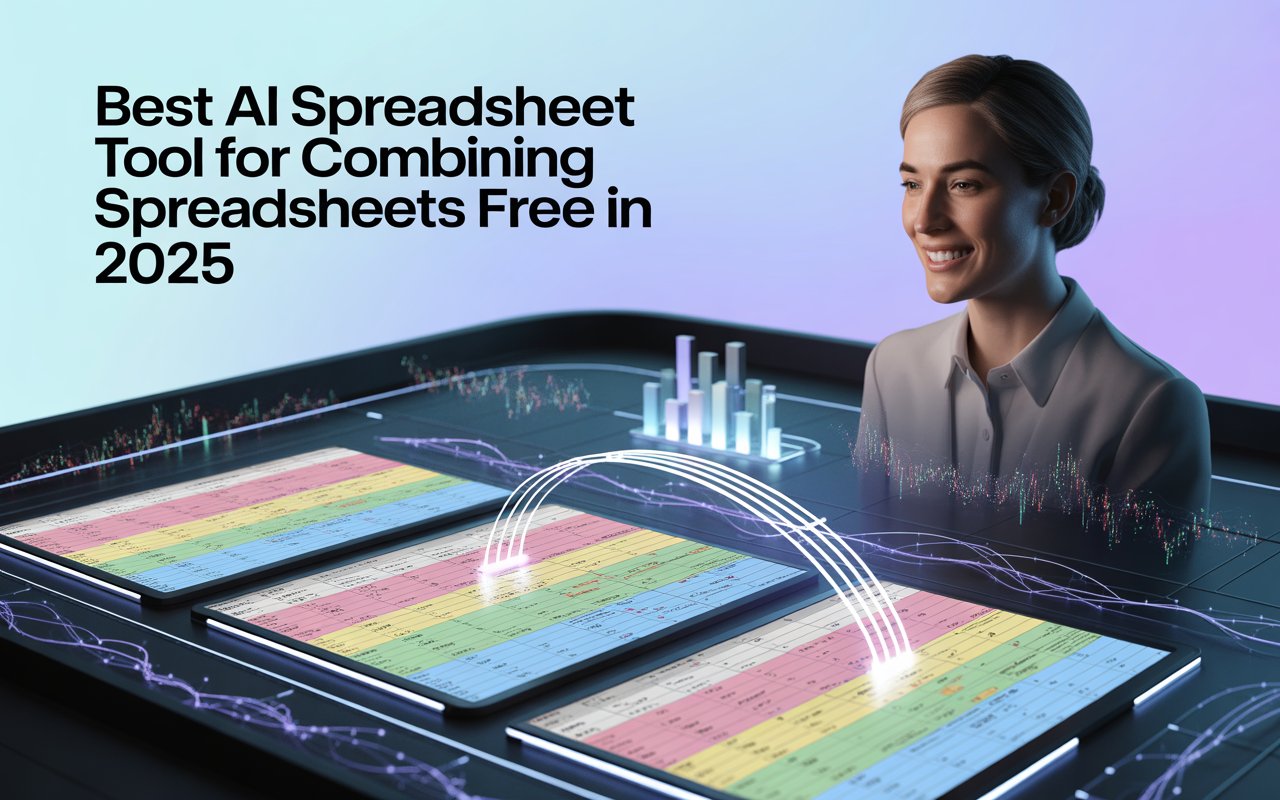 Best AI Spreadsheet Tool for Combining Spreadsheets Free